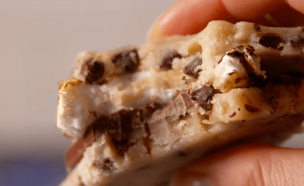Hele mond vol: cookie dough marshmallow repen