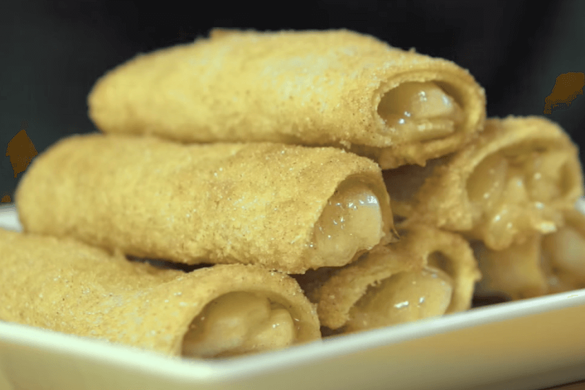 Met maar een paar ingrediënten maak je deze leuke appeltaart-rolletjes