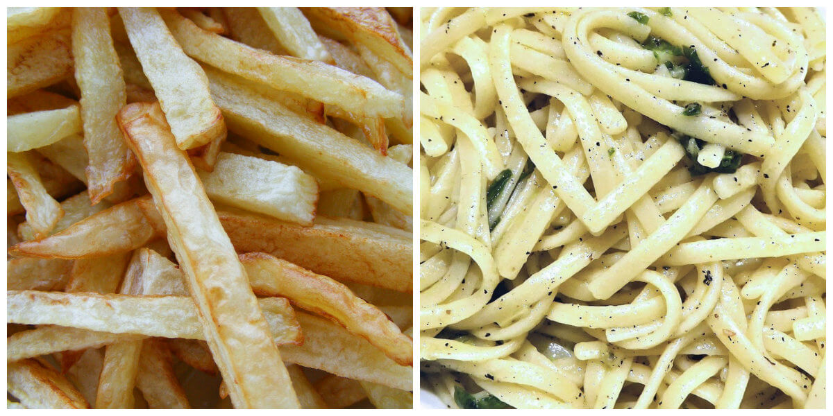 Pasta of patat: welke van de twee vult het beste?