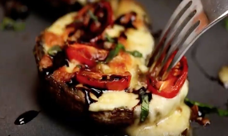 Recept: gevulde portobello’s caprese