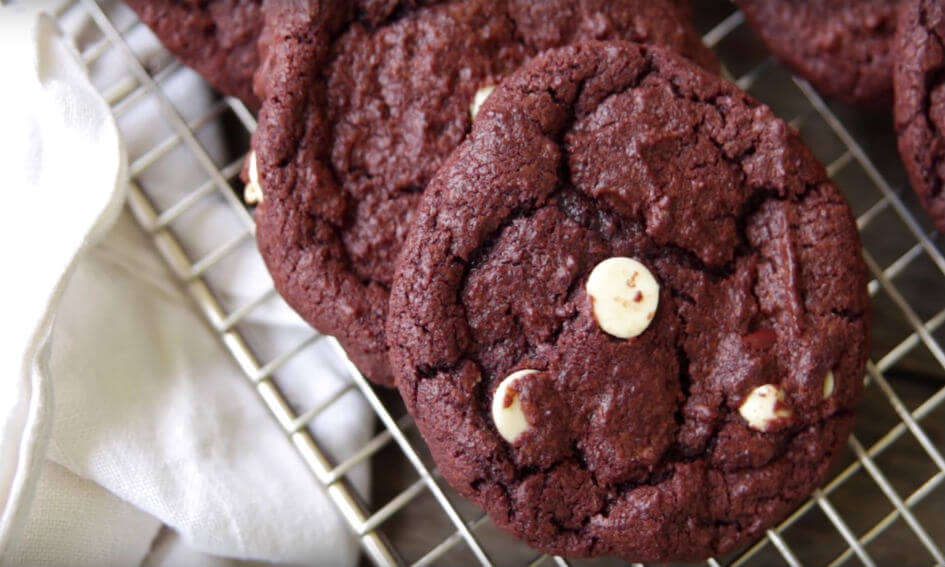 Recept: chocoladekoekjes met witte chocoladedruppels