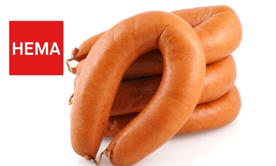 Voor de kleine trek: HEMA komt met mini rookworst
