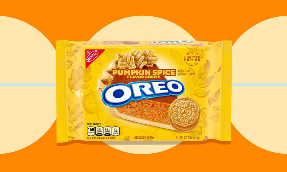 Oreo komt met speciale Pumpkin Spice-smaak voor de herfst