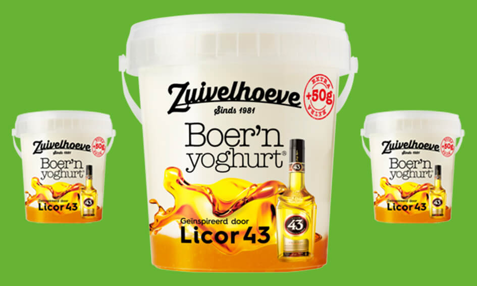 Yes! Zuivelhoeve brengt Boer’n yoghurt met Licor 43 terug