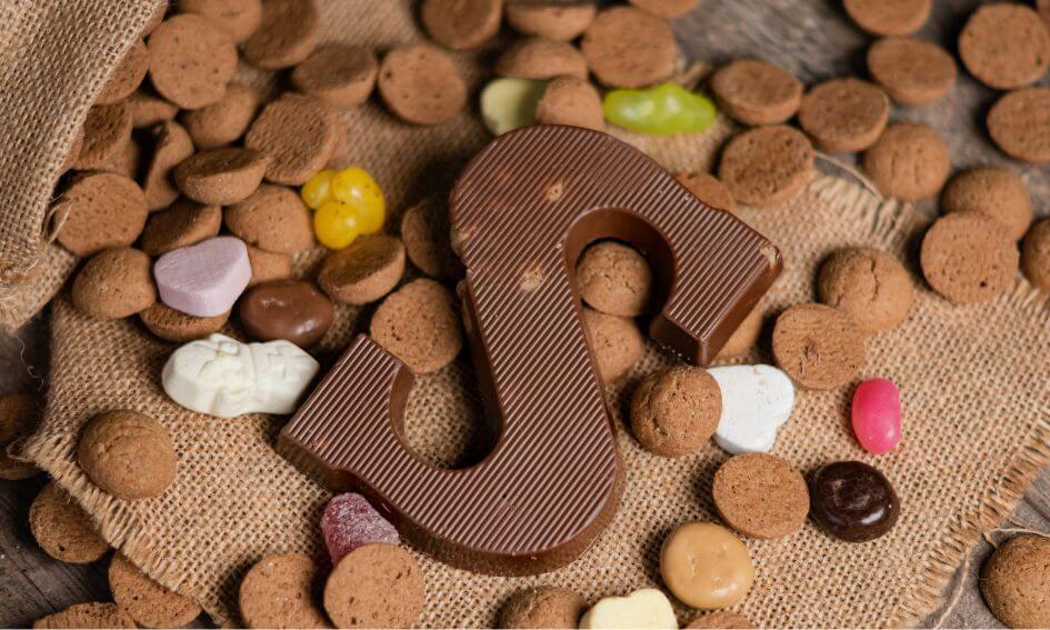 Leuk voor Sinterklaas: chocoladeletters gevuld met pandan