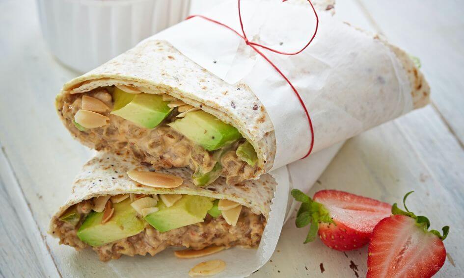 Recept: ontbijtburrito met cheddar en bacon