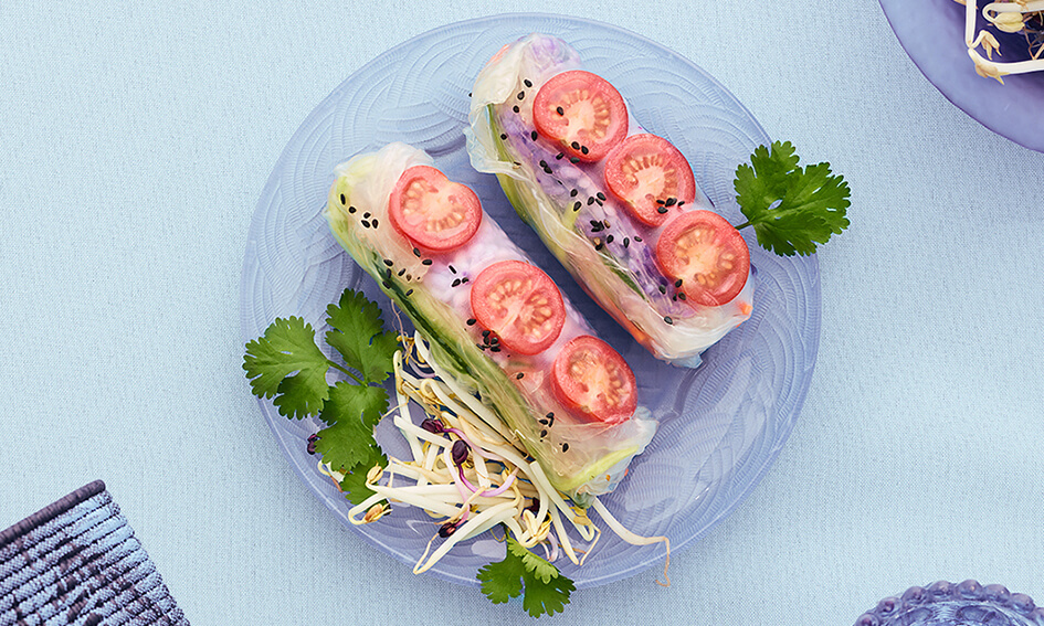 Recept zonder vlees: Vietnamese spring rolls