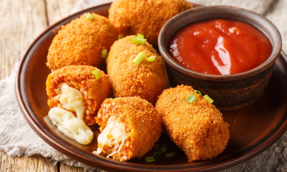 Recept: Mozzarella kroketjes met tomaat