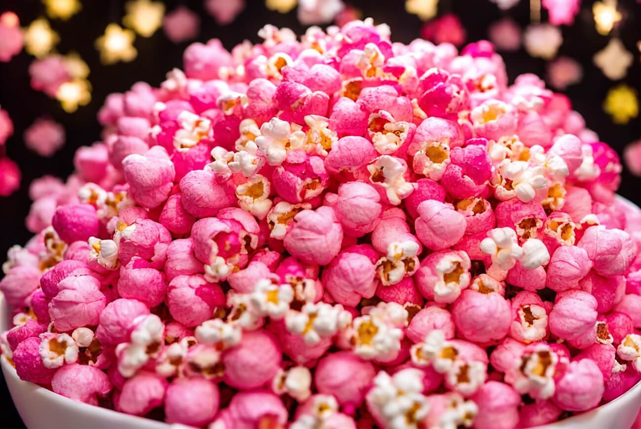 Recept: zó maak je knalroze popcorn
